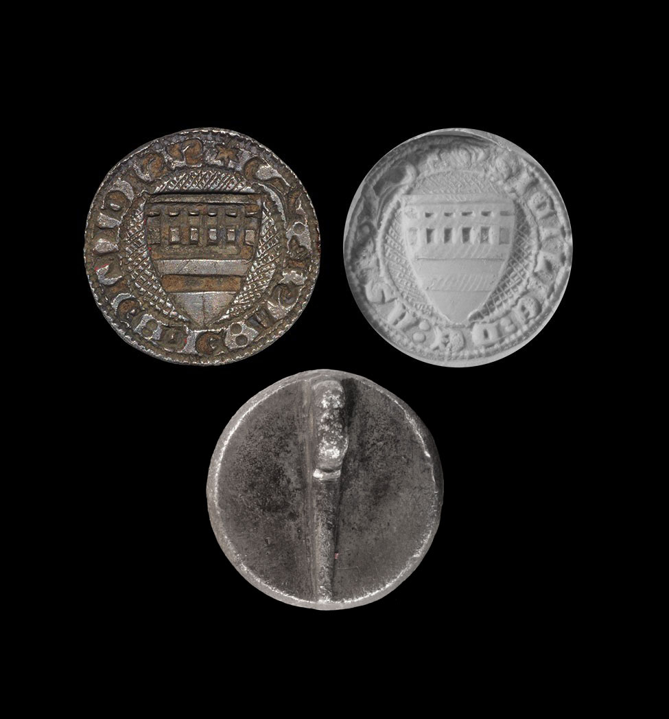 Medieval Heraldic Seal Matrix - auctions & price archive