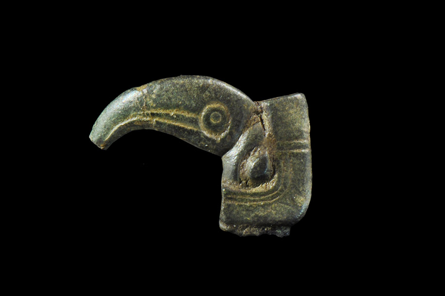 Anglo-Saxon Raven with Interlaced Mount - auctions & price archive