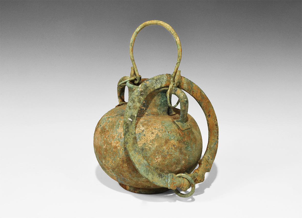 ROMAN BALSAMARIUM IN THE FORM OF A BUST - auctions & price archive