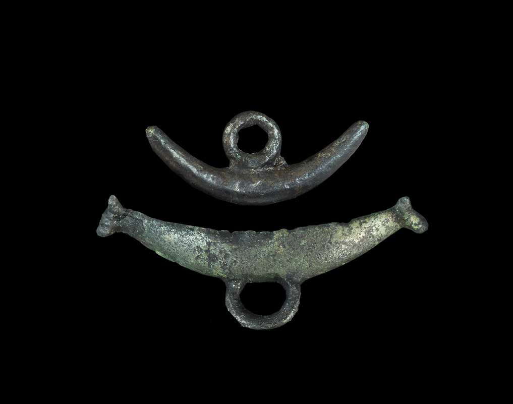 Iron Age Celtic Bull's Head Bowl Mount - auctions & price archive