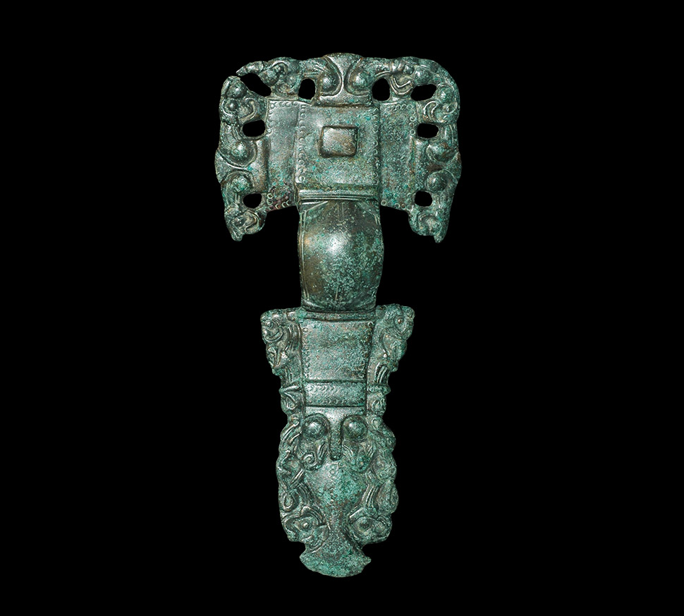 Anglo-Saxon Raven with Interlaced Mount - auctions & price archive