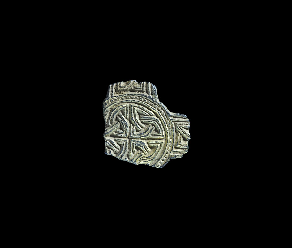 Anglo-Saxon Gilt Mount with Interlace - auctions & price archive