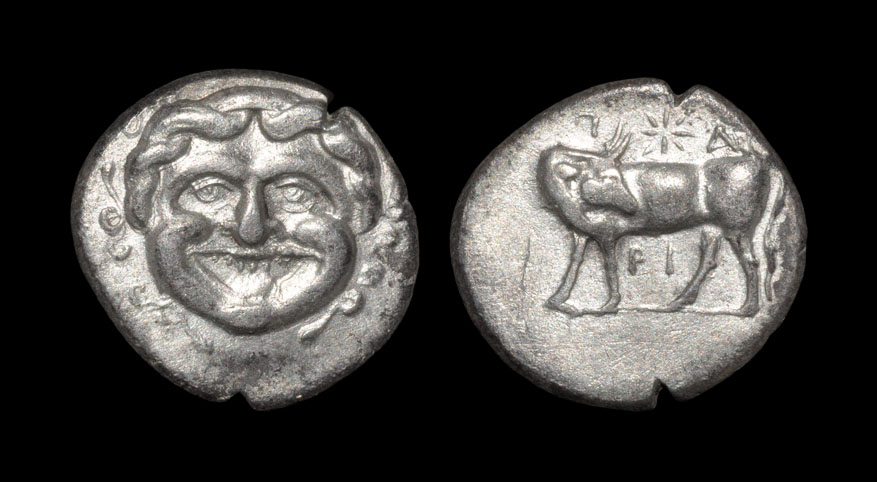 Ancient Greek Coins - Mysia - Parion - Bull Hemidrachm - auctions ...