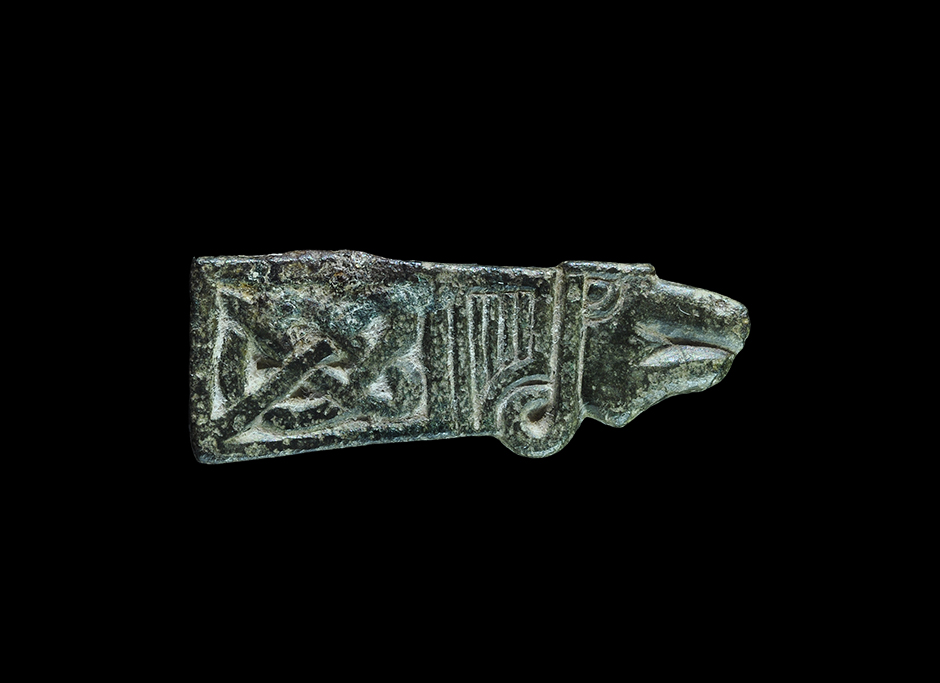 Anglo-Saxon Raven with Interlaced Mount - auctions & price archive