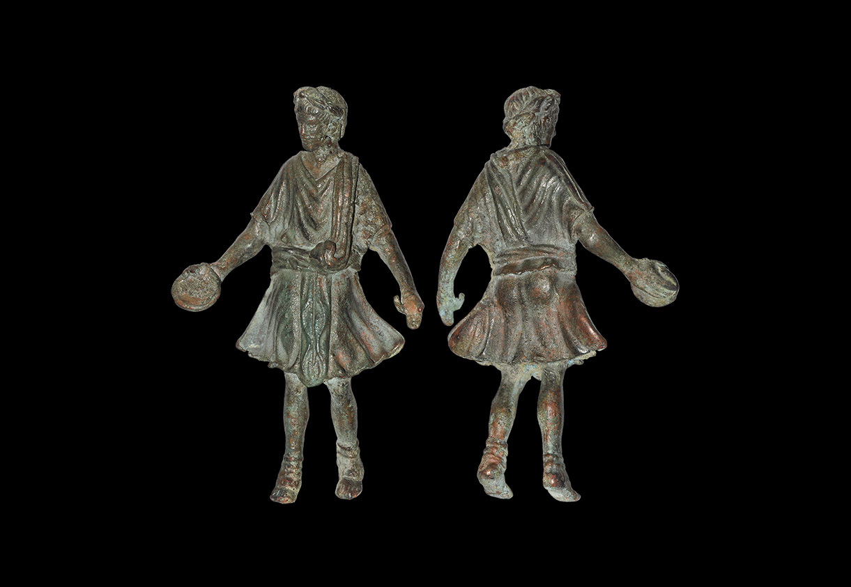 Roman Lar Statuette - auctions & price archive