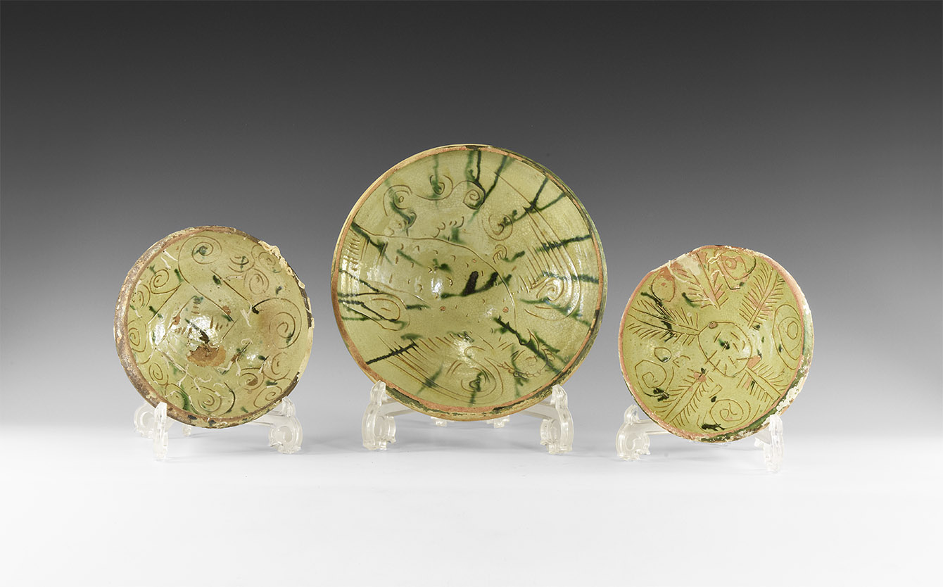 Anglo-Saxon Scabbard Pyramid Mount Group - auctions & price archive
