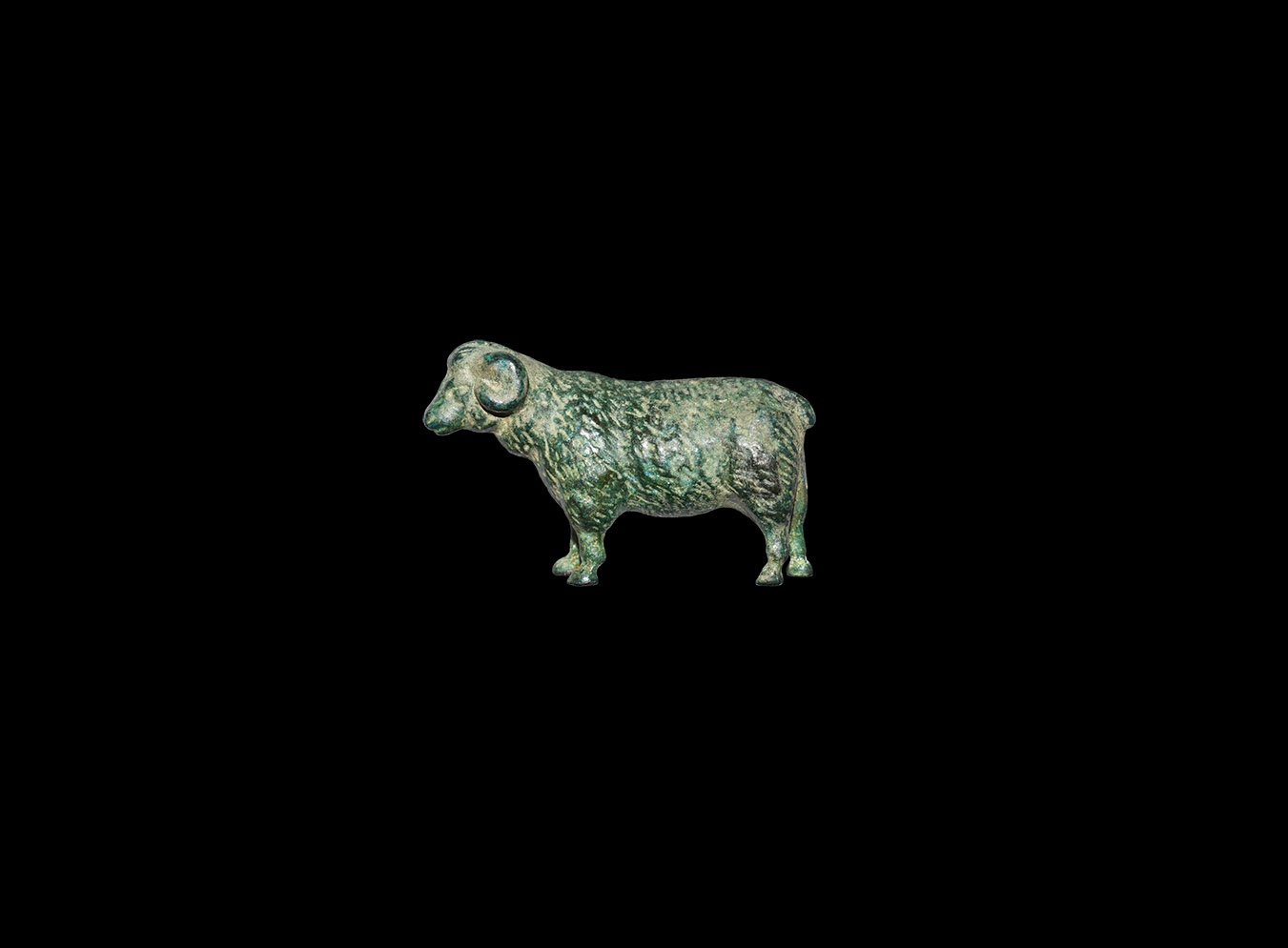 Roman Ram Figurine - auctions & price archive