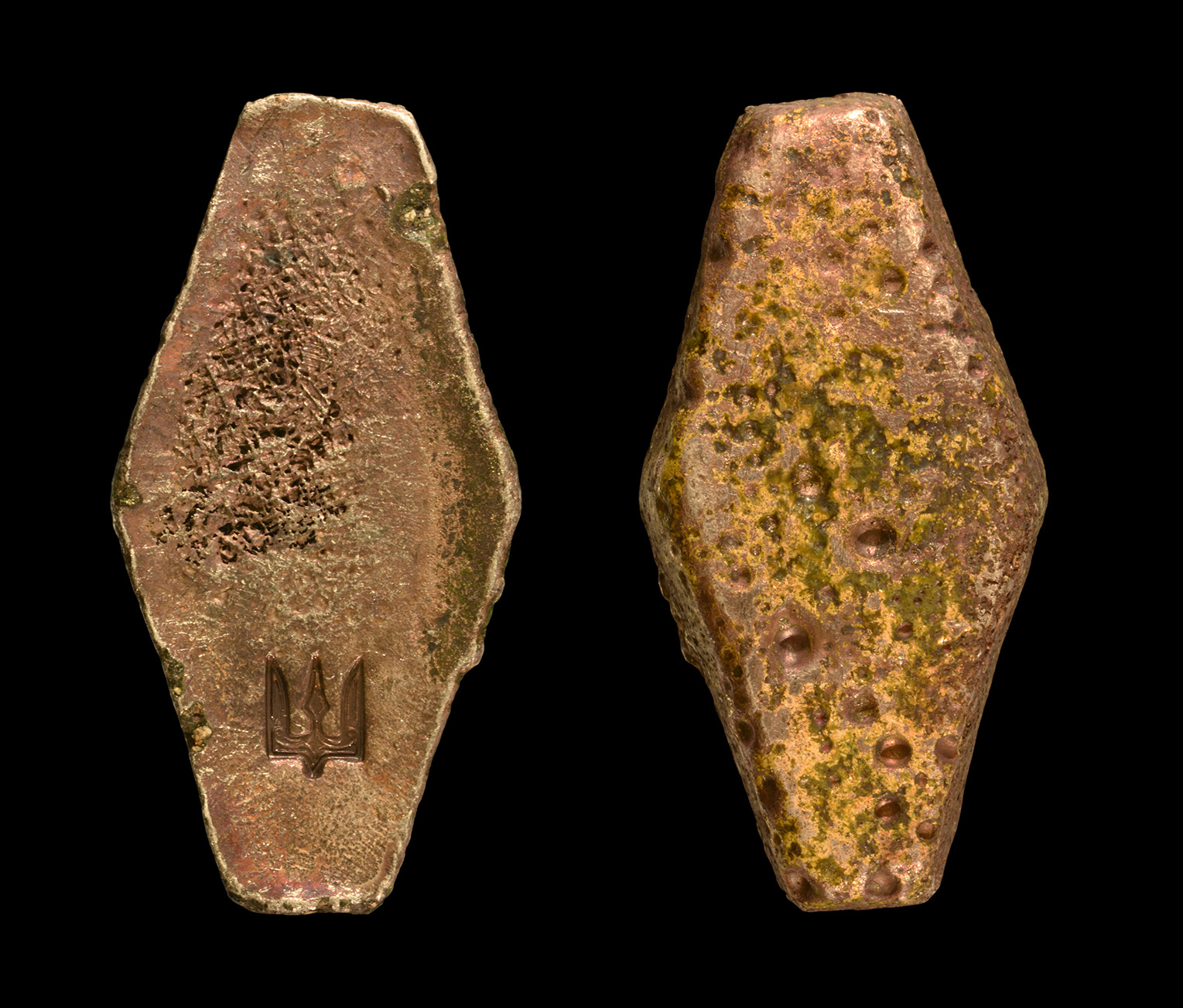 Viking Silver Trade Ingot with Runes - auctions & price archive